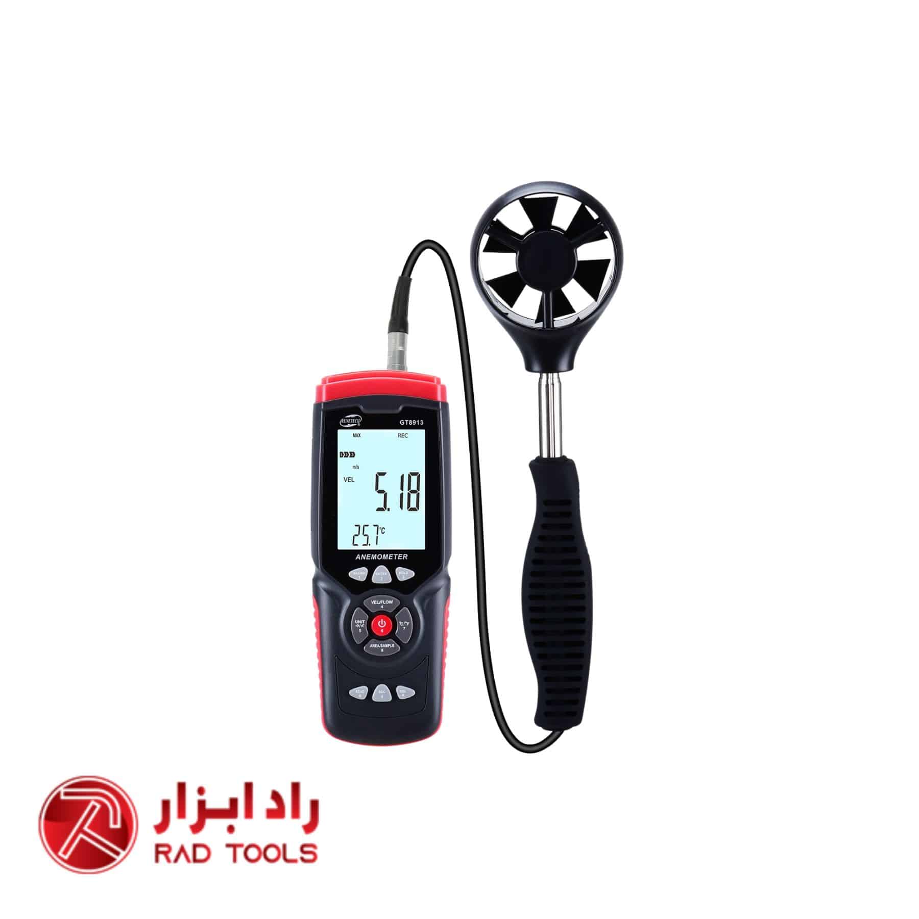 بادسنج و دماسنج و رطوبت سنج بنتک BENETECH GT8913 | قیمت : ۳,۶۹۰,۰۰۰ تومان